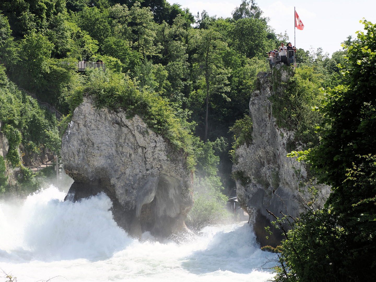 Der Rheinfall… Foto & Bild | world, schweiz, wasserfall Bilder auf ...