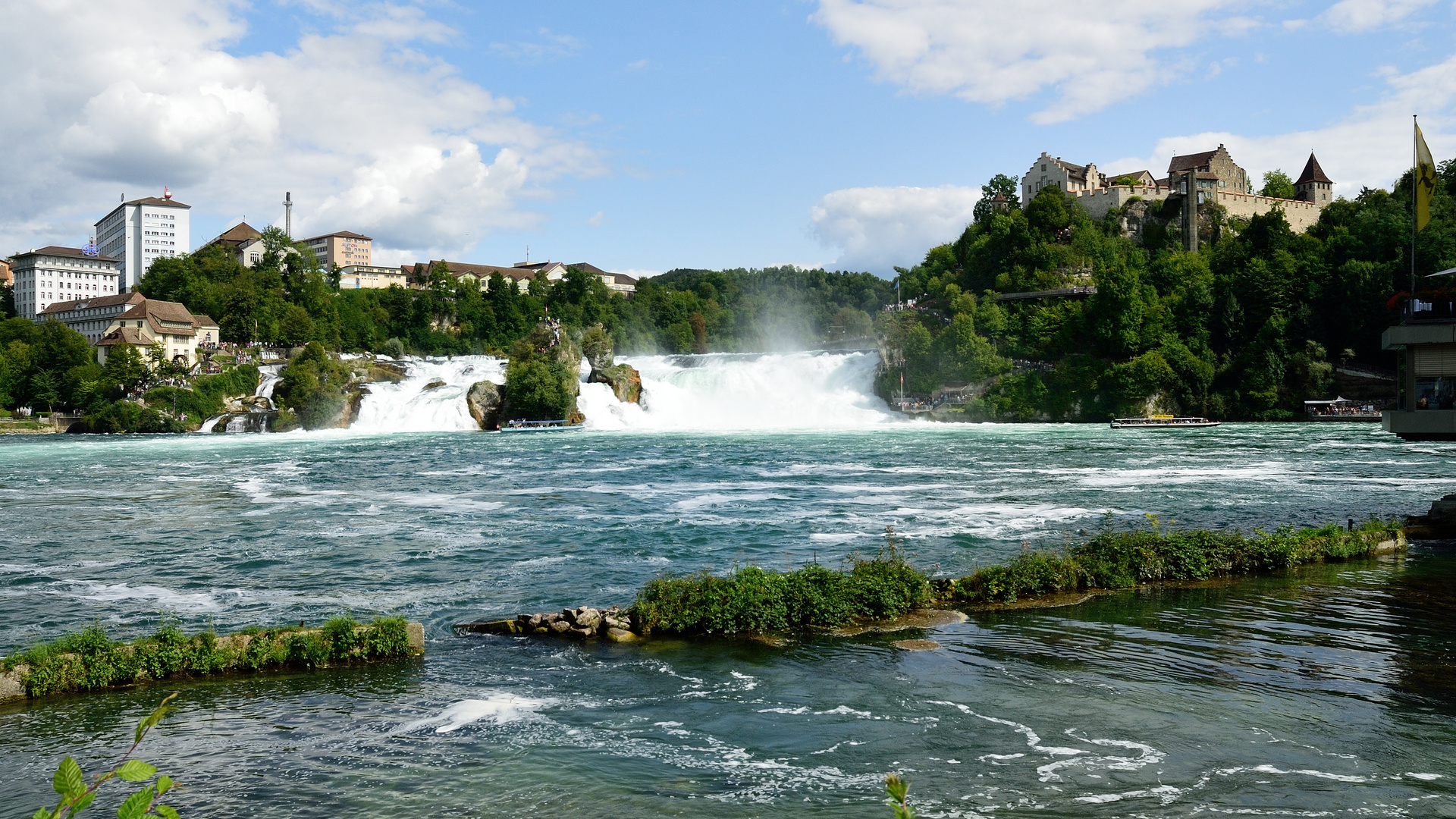Der Rheinfall Foto & Bild | landschaft, wasserfälle, bach, fluss & see ...
