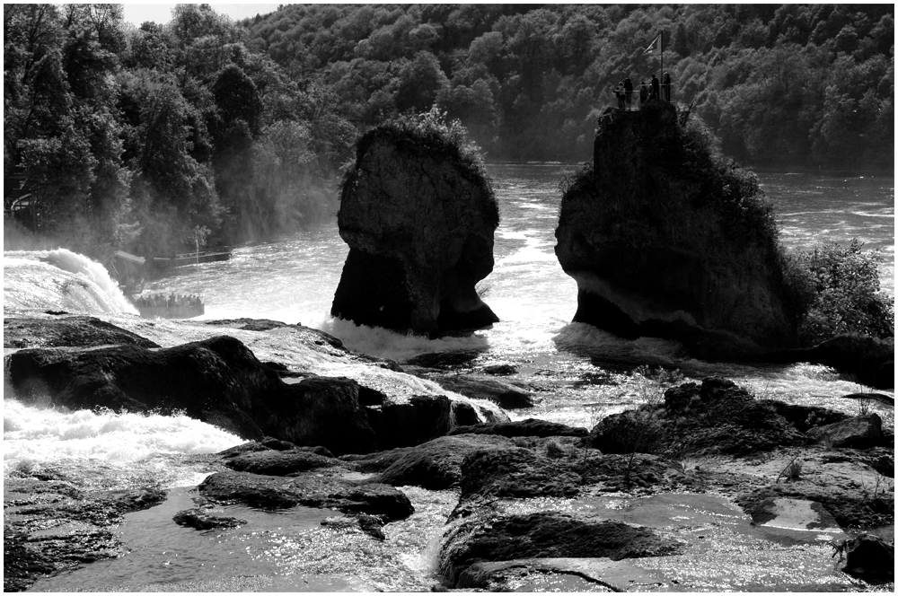 Der Rheinfall Foto & Bild | landschaft, bach, fluss & see, flüsse und ...