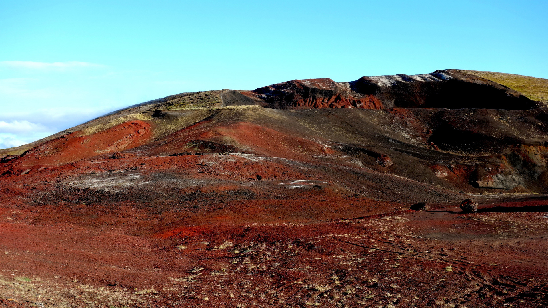 der rote Berg Foto & Bild | europe, scandinavia, iceland Bilder auf ...