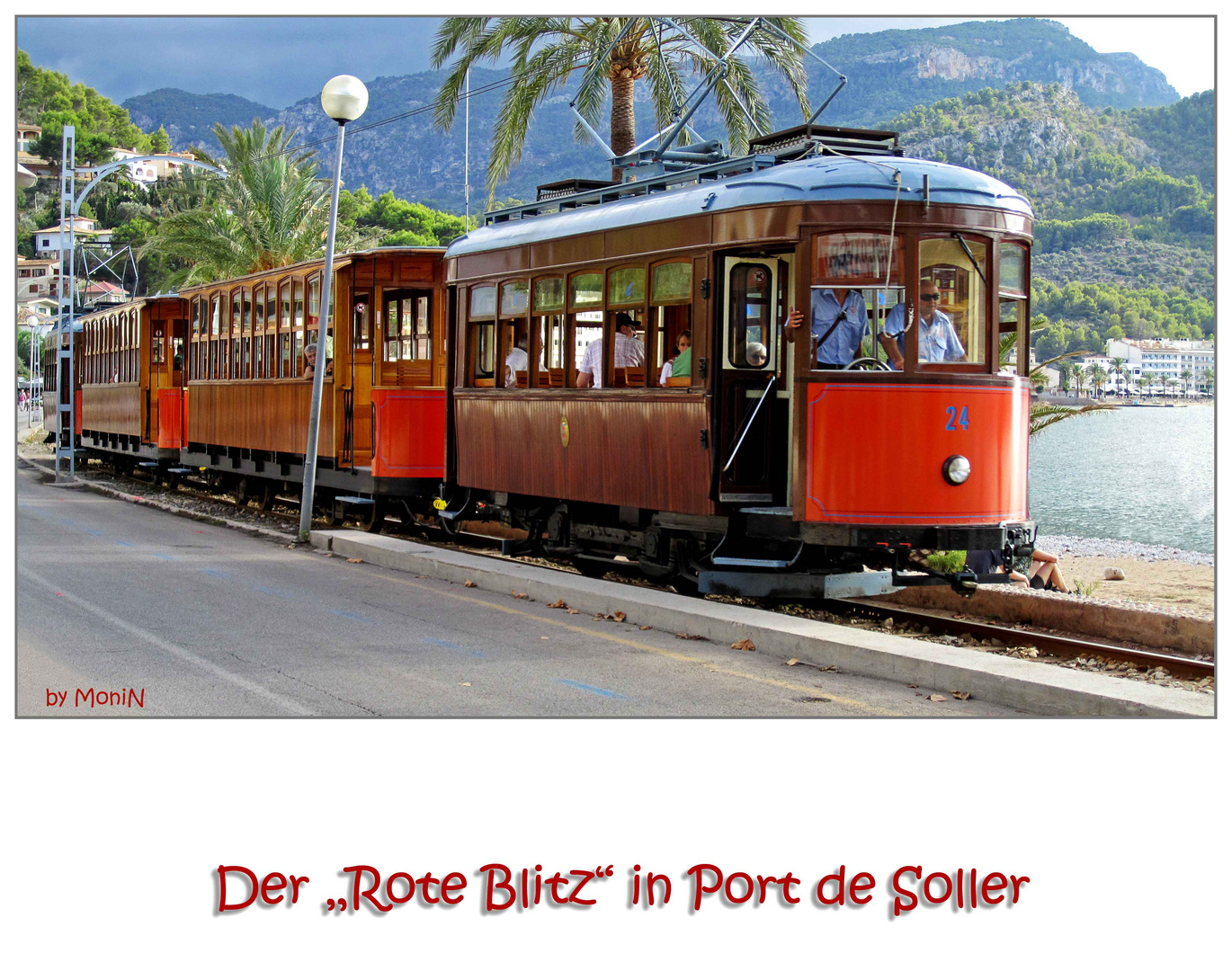 Der "Rote Blitz" in Port de Soller Foto & Bild | europe, balearic ...