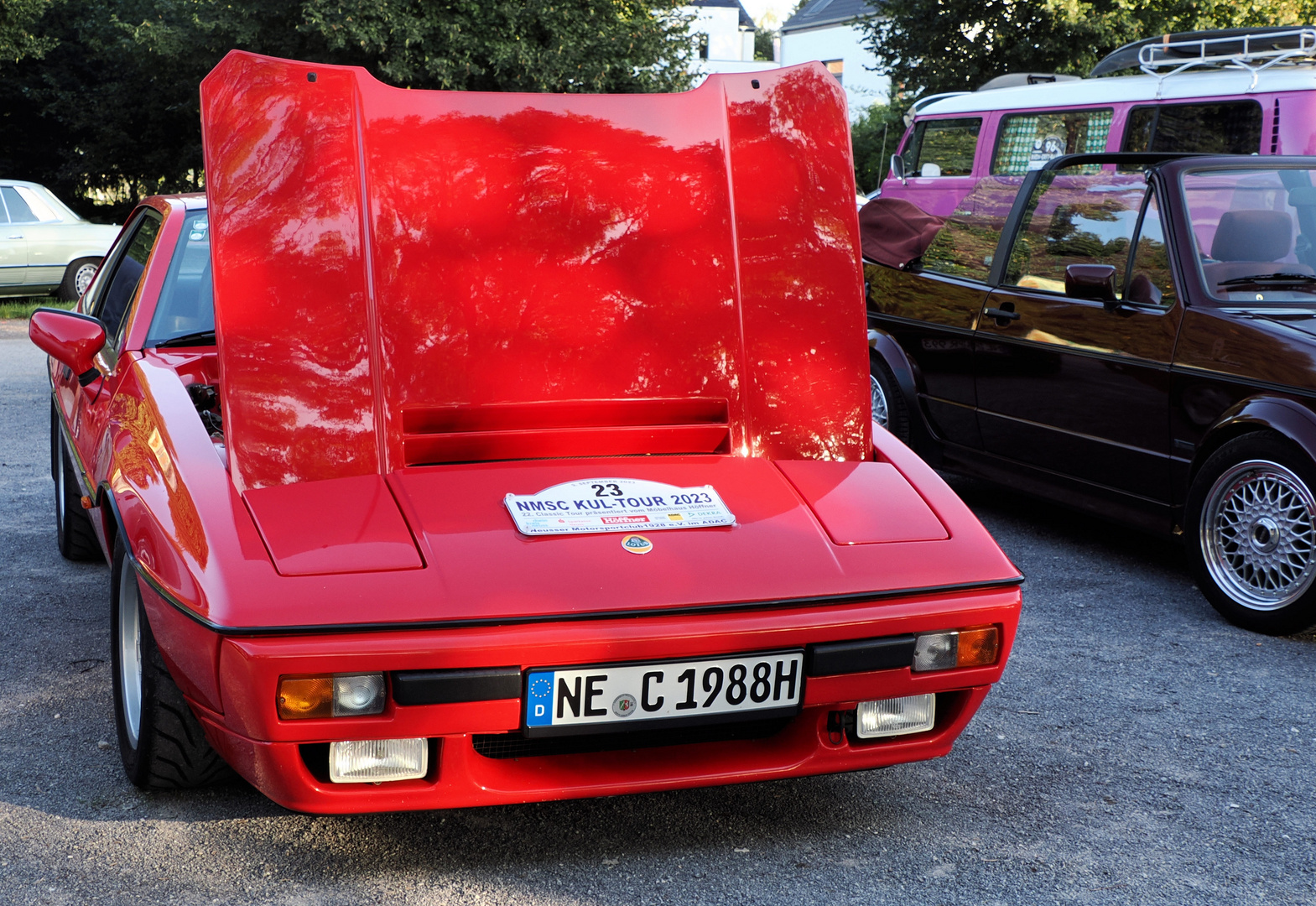 Der rote Flitzer … Foto & Bild | straße, oldtimer, auto Bilder auf ...