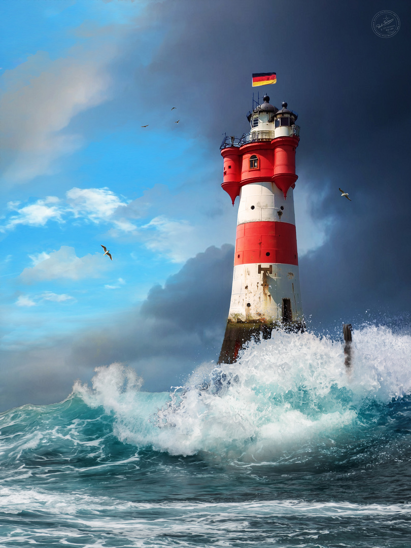 Der "Rote Sand" nach dem Sturm Foto & Bild | surreal, wasser, wolken ...