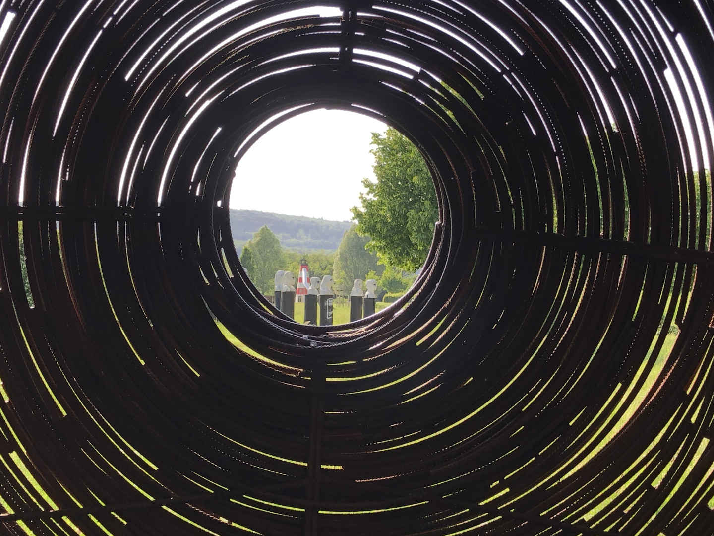 Der runde Durchblick Foto & Bild | kunstfotografie & kultur, gemälde ...