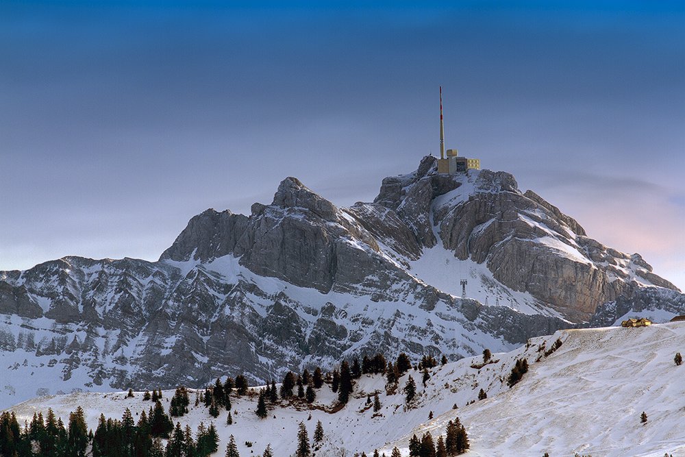 Der Säntis Foto & Bild | landschaft, berge, bergwelt Bilder auf ...