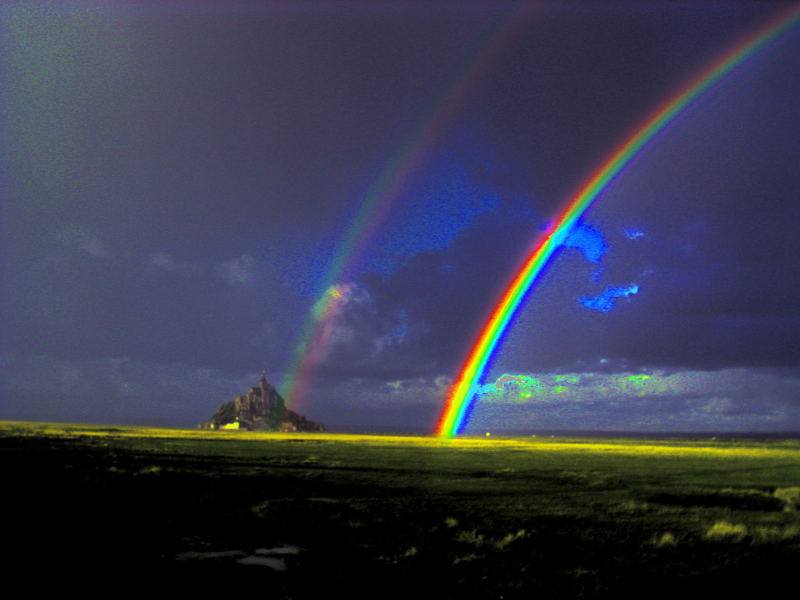 Der Schatz am Ende des Regenbogens Foto & Bild | europe, france ...