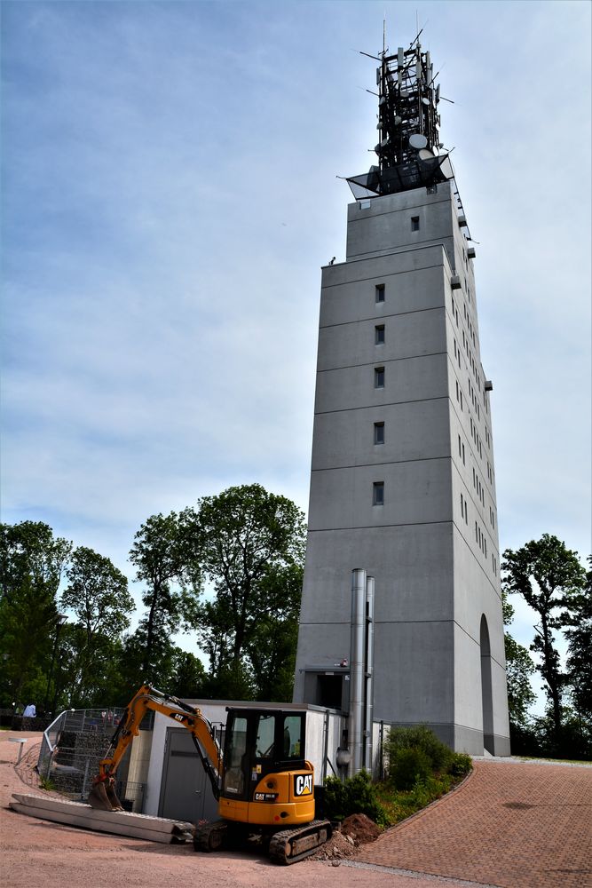 Der Schaumberg und der Bagger Foto & Bild | deutschland, europe ...
