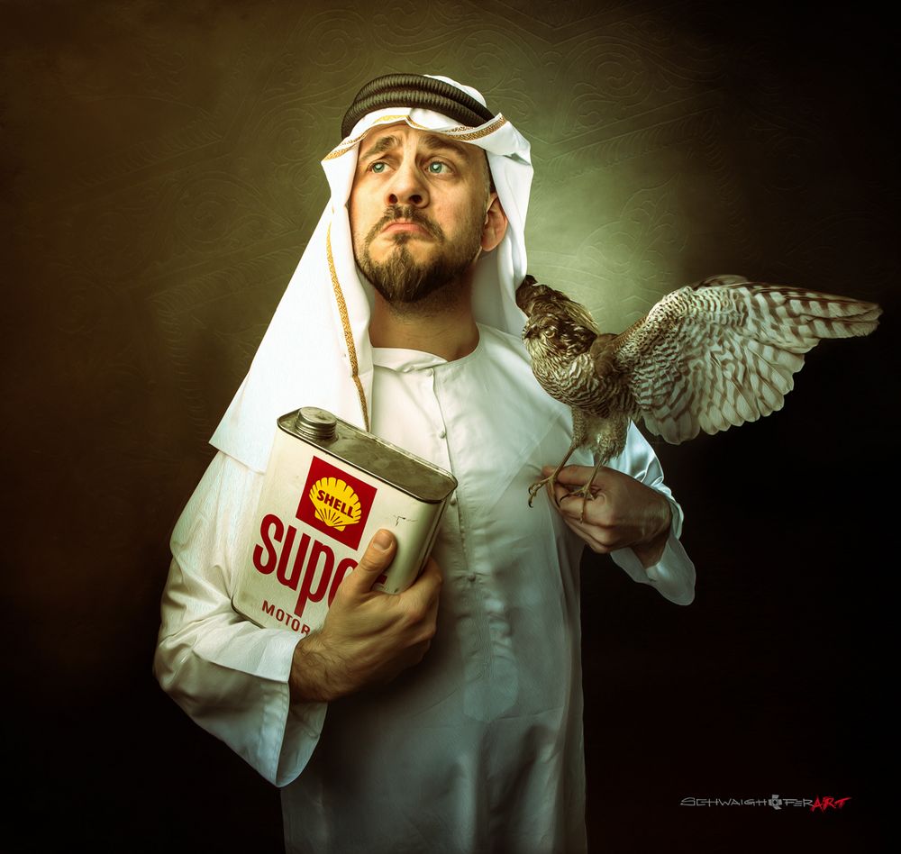 Der Scheich Foto & Bild | portrait, grimassen, selfs Bilder auf ...