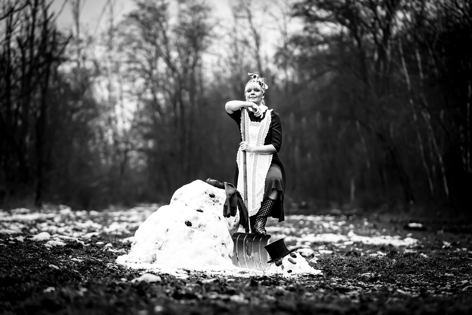 Der Schnee von gestern ist der Matsch von morgen... Foto & Bild ...