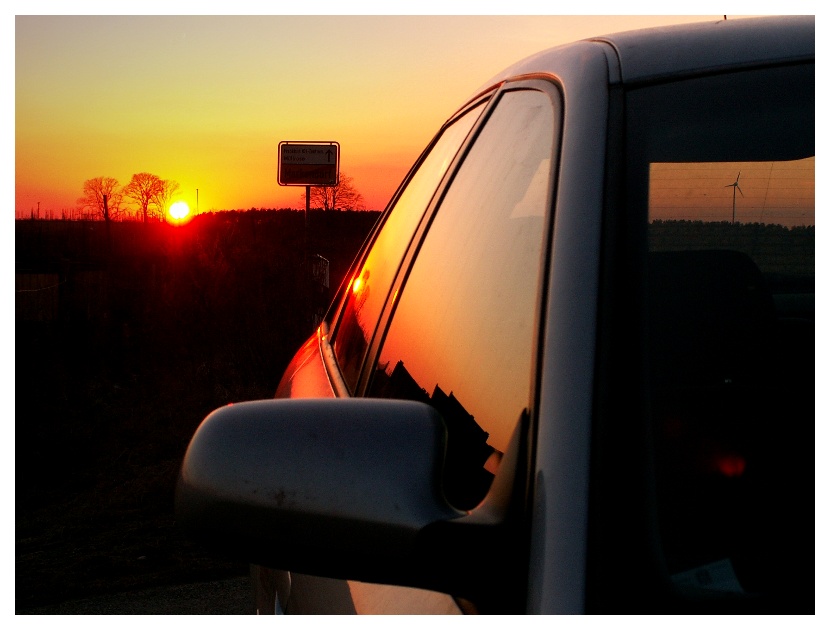 Der schöne Feierabend Foto & Bild | sonne, natur, sonnenuntergänge ...