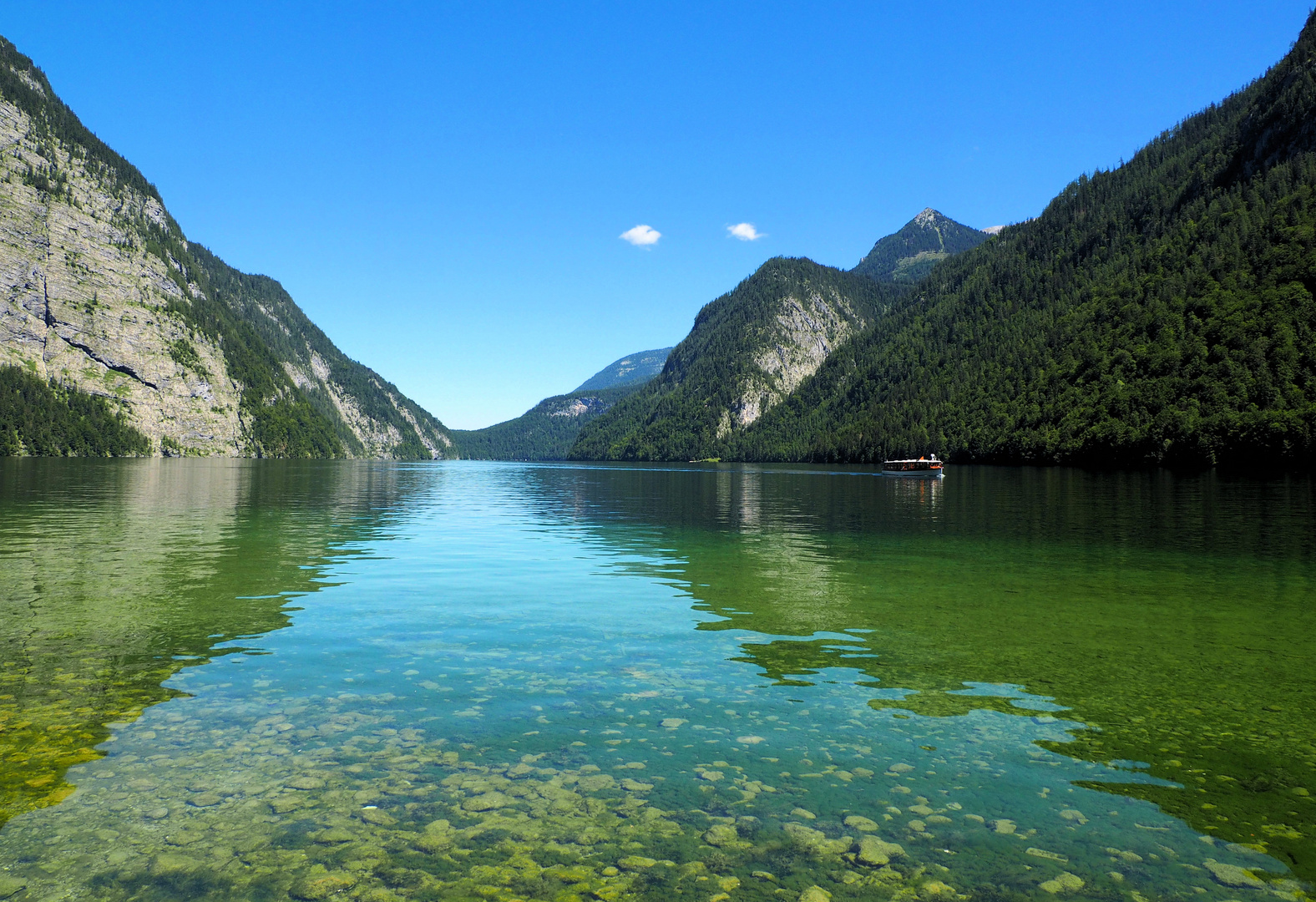 Der Schöne Königssee … Foto & Bild | wasser, see, landschaft Bilder auf ...