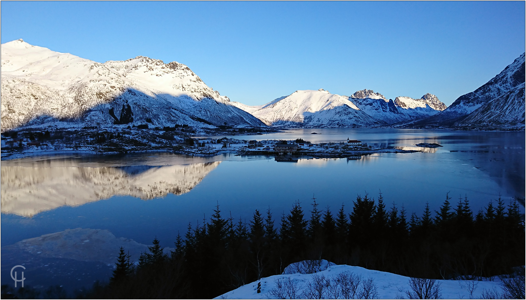Der See trägt heute sein schönstes Kleid Foto & Bild | landschaft ...
