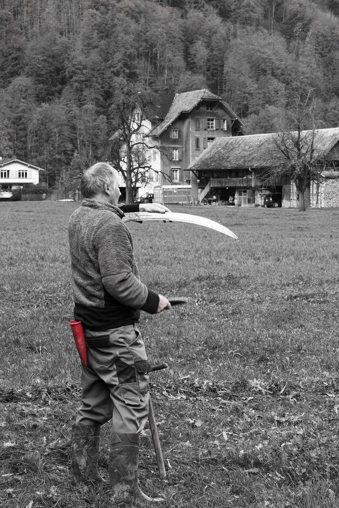 der sensemann Foto & Bild | menschen, motive Bilder auf fotocommunity