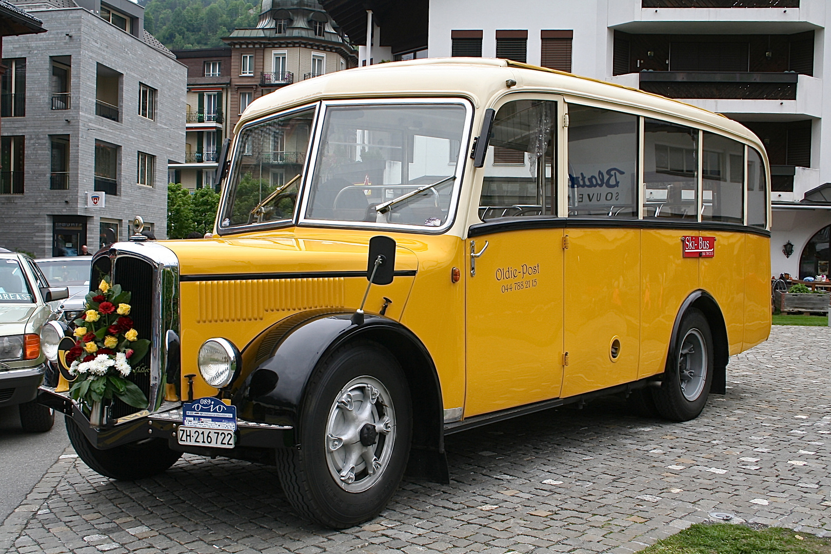 Der Ski - Bus Foto & Bild | straße, oldtimer, verkehr Bilder auf ...