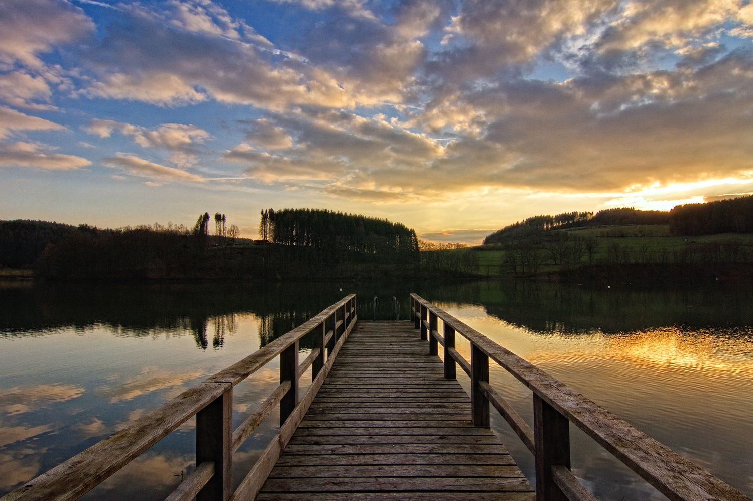 Der Steg Foto & Bild | canon, wald, wasser Bilder auf fotocommunity