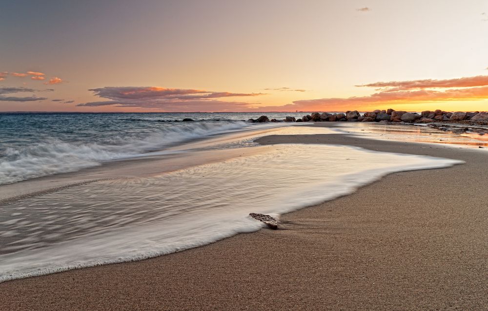 Der Stein Foto & Bild | landschaft, meer & strand, brandung Bilder auf ...