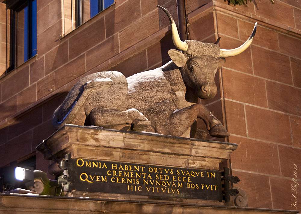 Der Stier von Nürnberg Foto & Bild | deutschland, europe, bayern Bilder ...