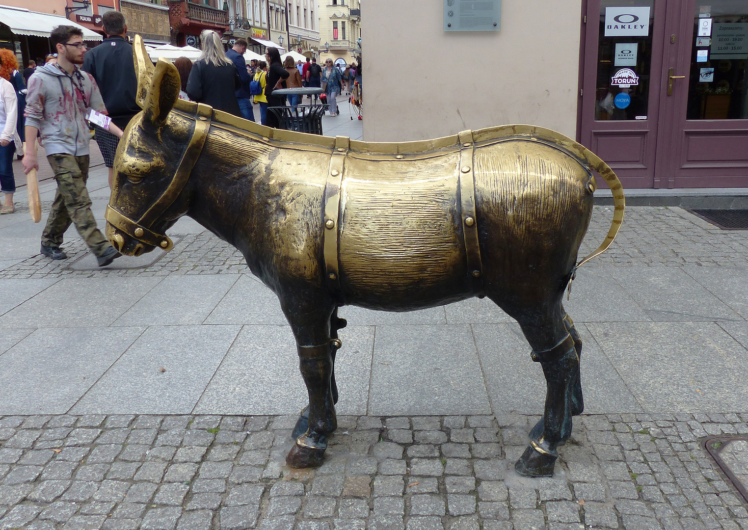 Der "Strafesel" von Thorn/Torun Foto & Bild | world, skulpturen, polen ...