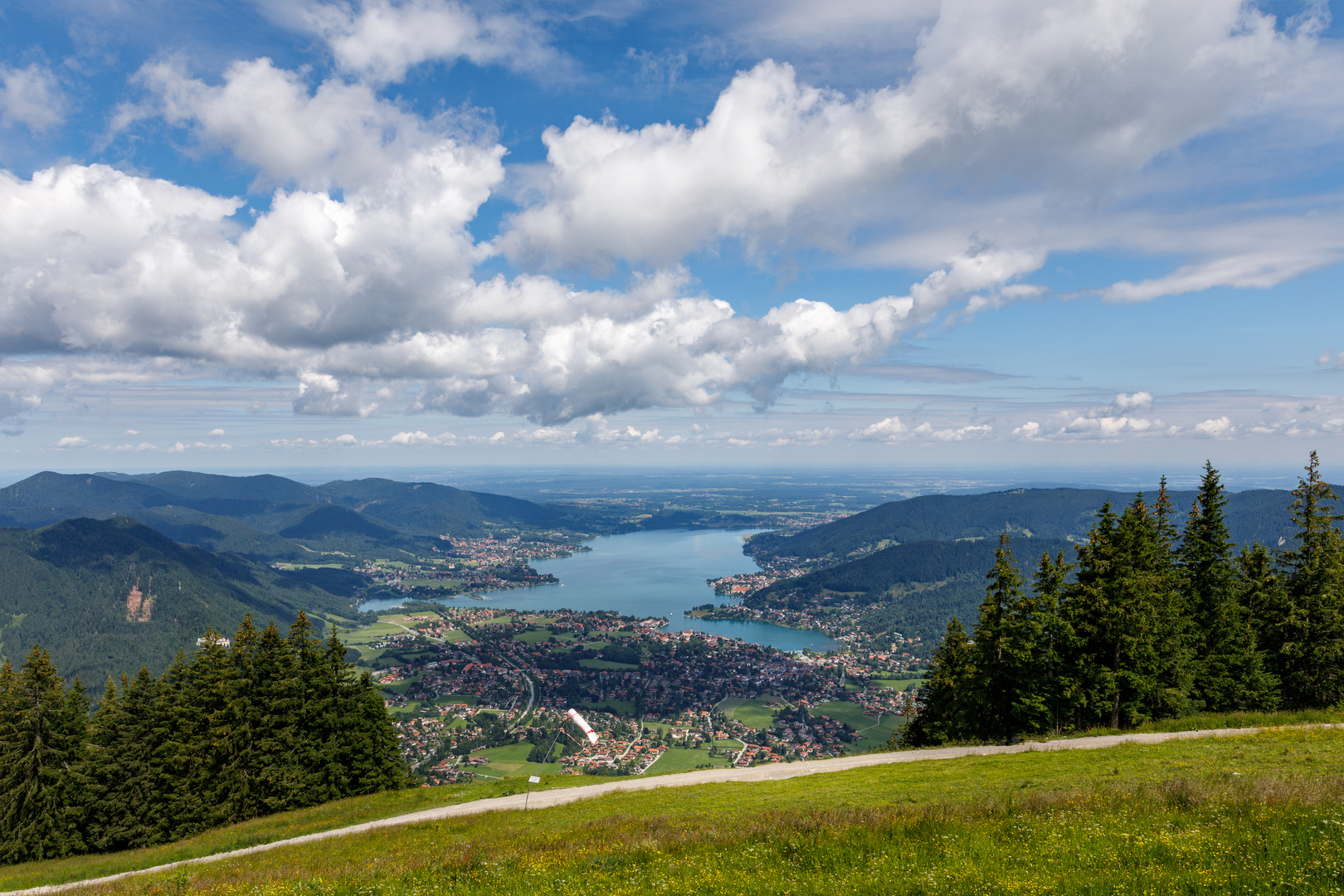 Der Tegernsee Foto & Bild | wasser, bäume, wiese Bilder auf fotocommunity
