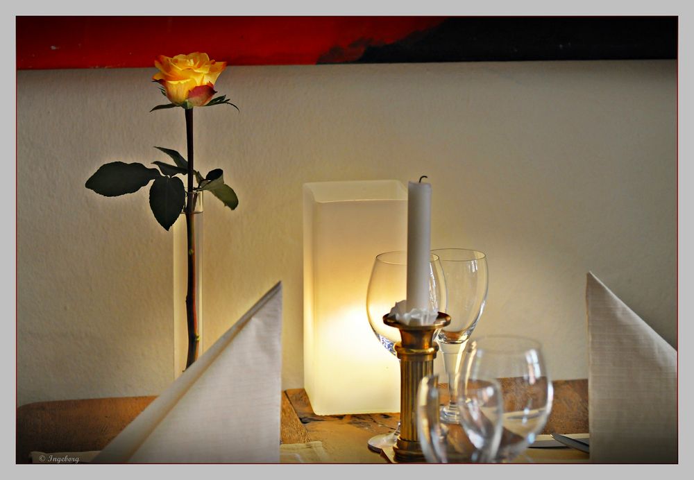 Der Tisch ist reserviert Foto & Bild | stillleben, food-fotografie ...