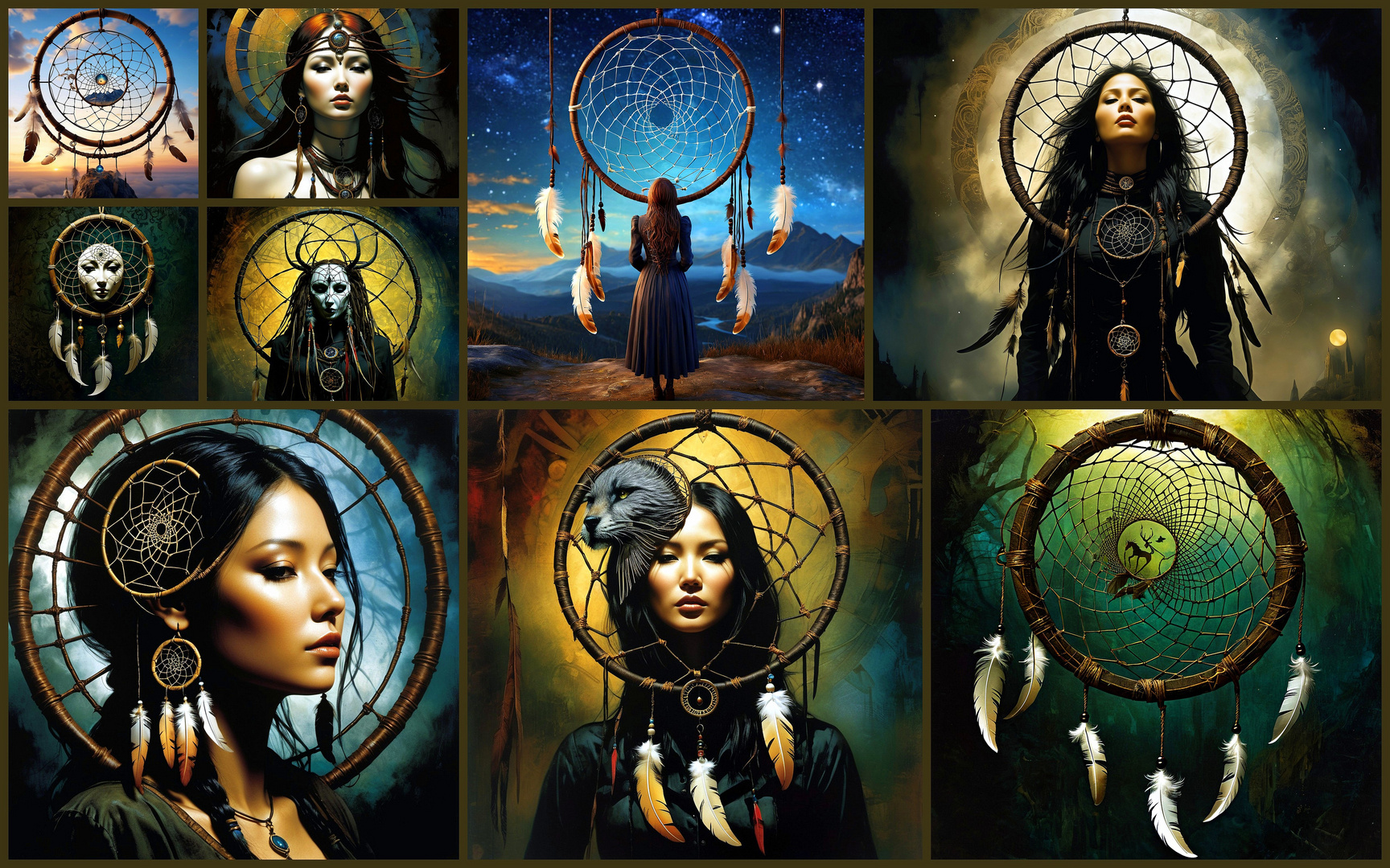 Der Traumfänger. Foto & Bild | ki - menschen, ki - stories, ki - fantastisches Bilder auf ...