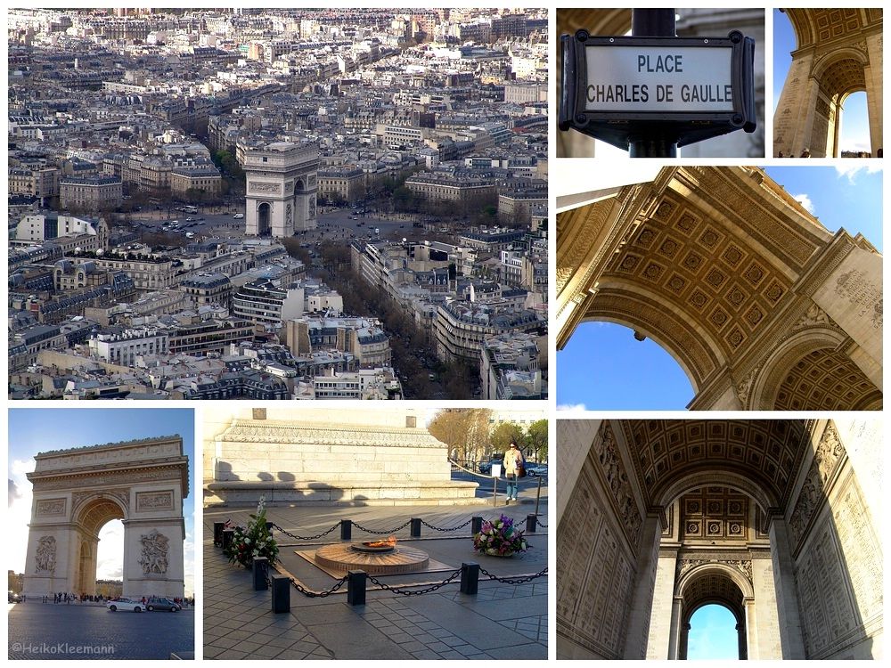 Der Triumphbogen in Paris Foto & Bild | europe, france, paris Bilder ...