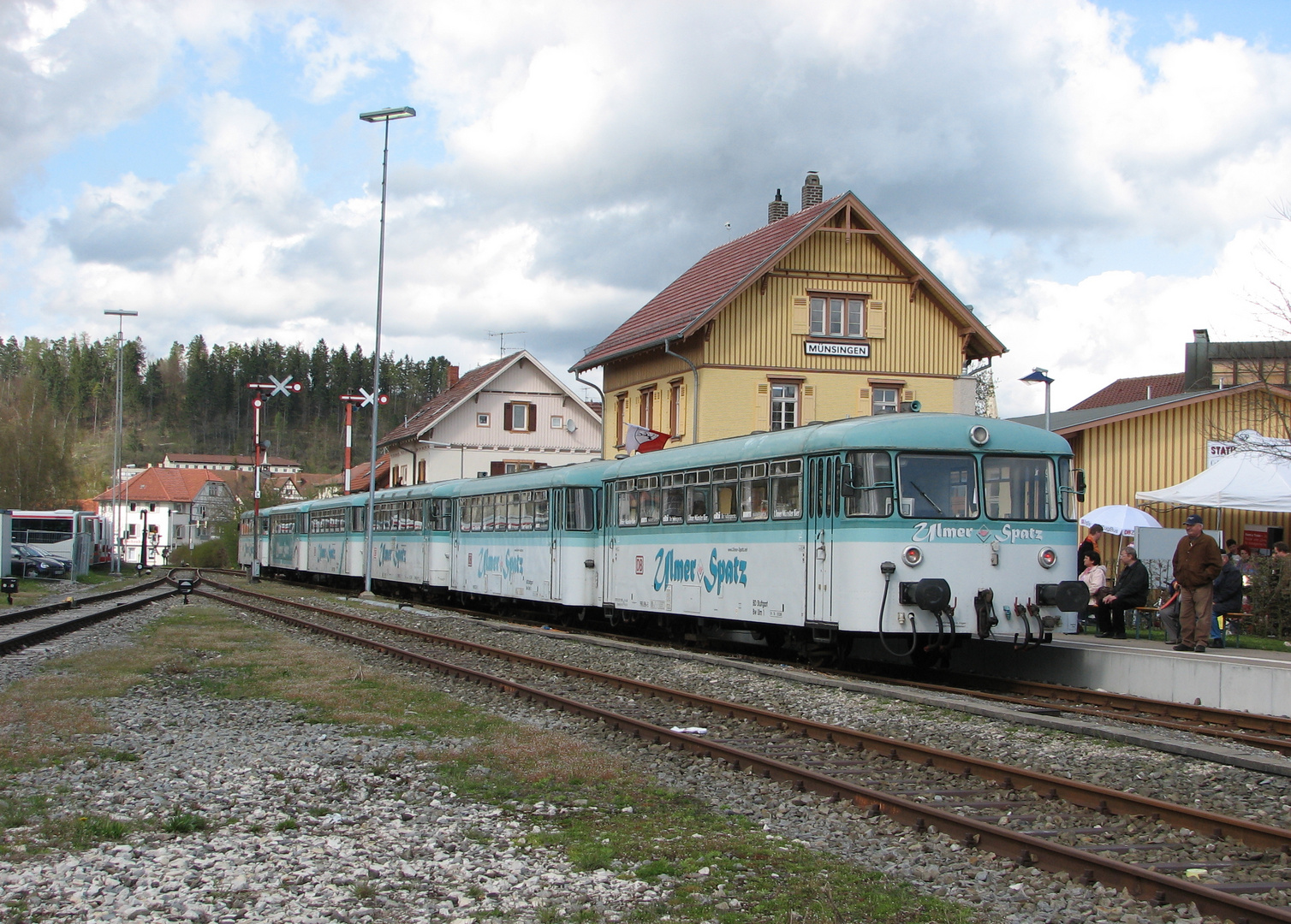 Der Ulmer Spatz Foto & Bild | bahn, eisenbahn, schwäbische alb Bilder ...