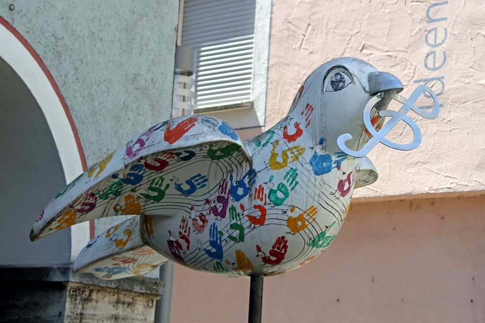 Der Ulmer Spatz als Motiv Musik in Ulm Foto & Bild | fotos, world ...