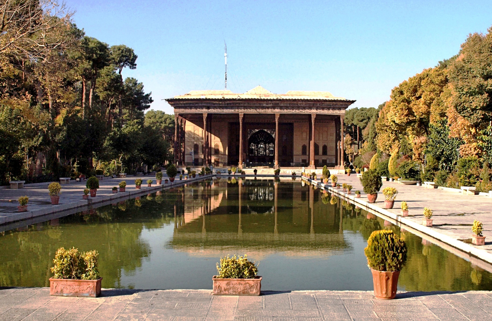 Der Vierzig Säulen Palast Foto & Bild | world, spezial, dokumentation ...