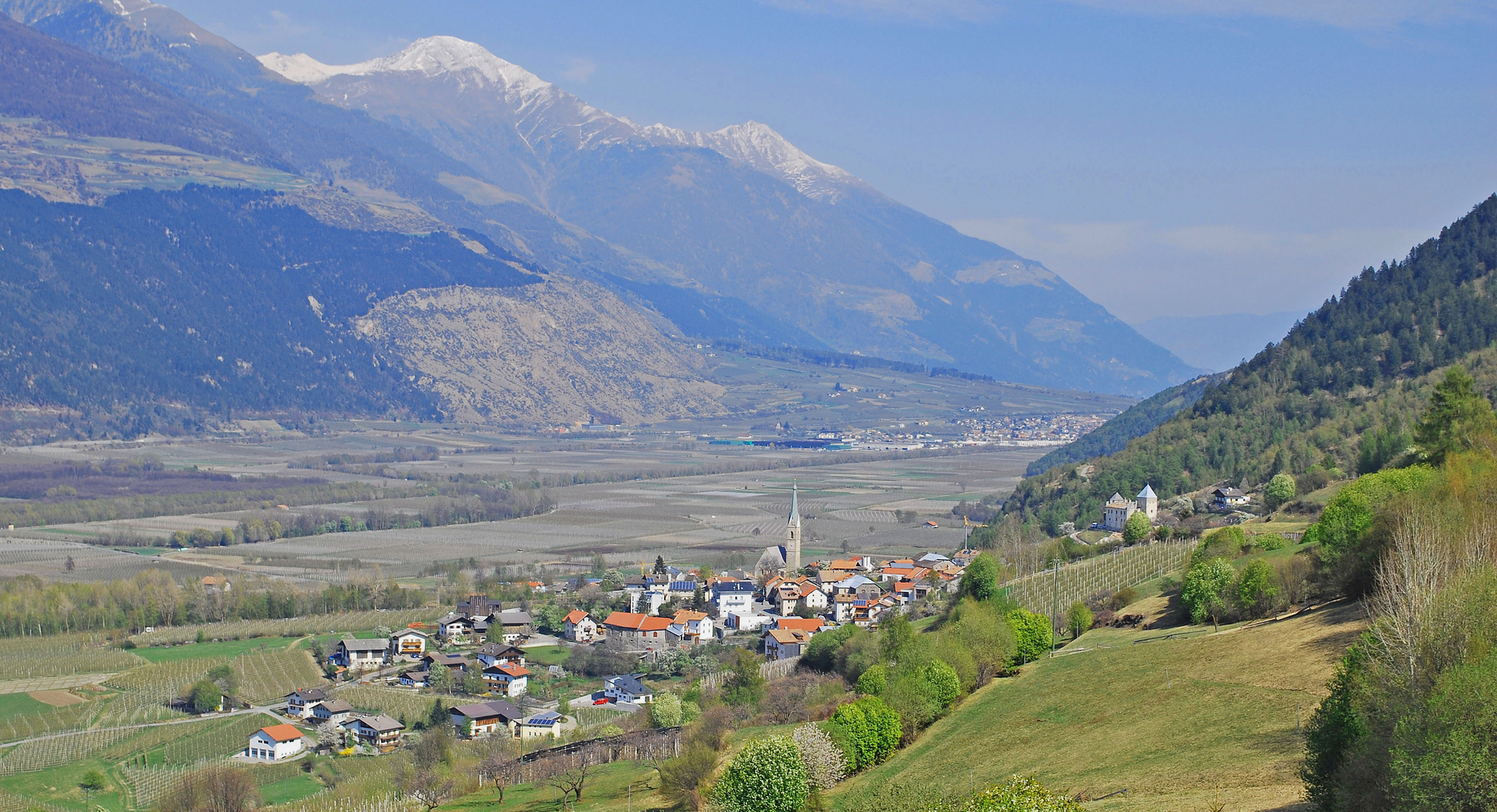 Der Vinschgau (Tschengls) Foto & Bild | landschaft, lebensräume ...