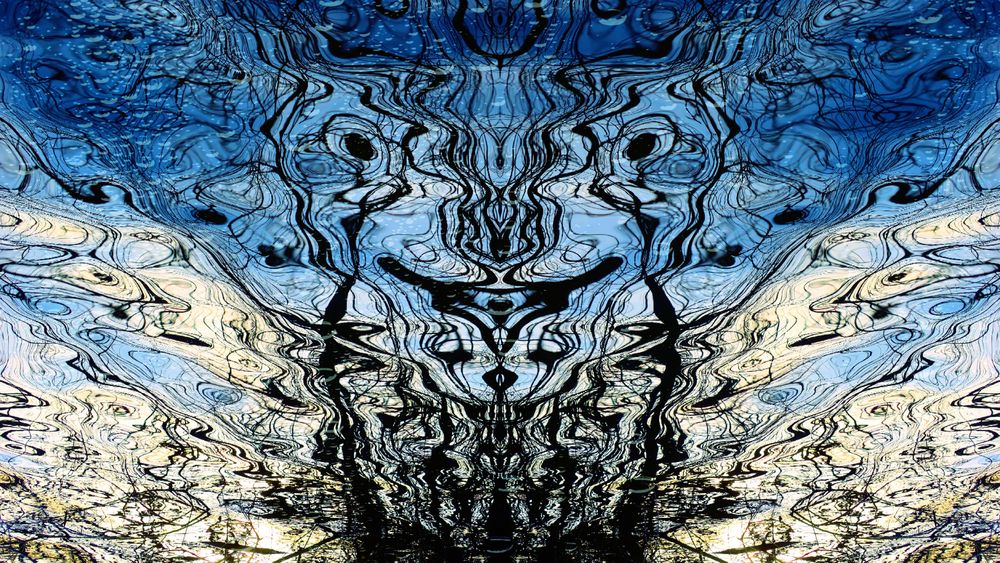 Der Wassergeist Foto & Bild | wasser, bäume, winter Bilder auf ...