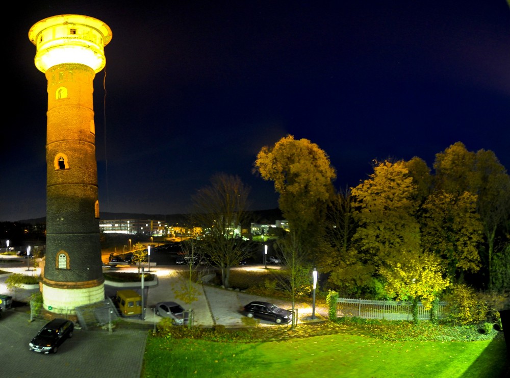 der Wasserturm Foto & Bild | architektur, architektur bei nacht, motive ...