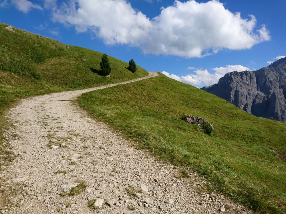 Der Weg Foto & Bild | landschaft, berge, hütten u. wege Bilder auf ...