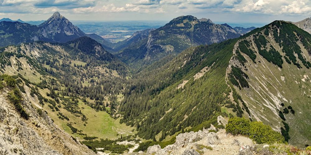 Der Weg ins Tal ist noch lang! Foto & Bild | berge, bayern, deutschland ...