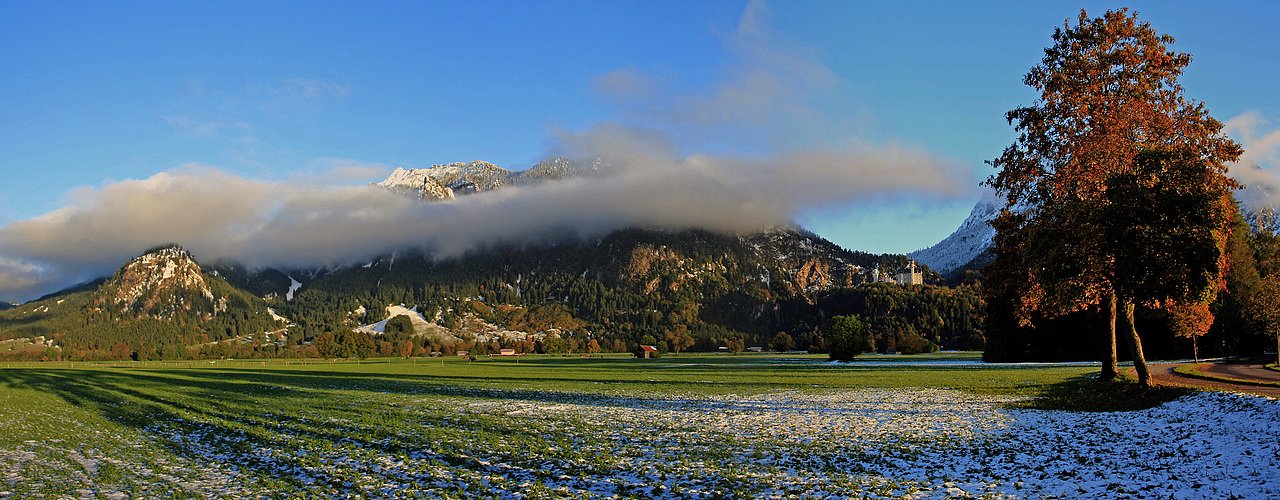 Der Winter will uns den Herbst rauben! Foto & Bild | world, bayern ...