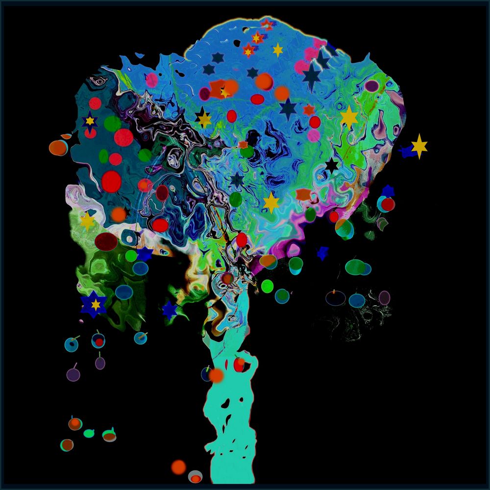 der Wunschbaum Foto & Bild | baum, digiart, bunt Bilder auf fotocommunity