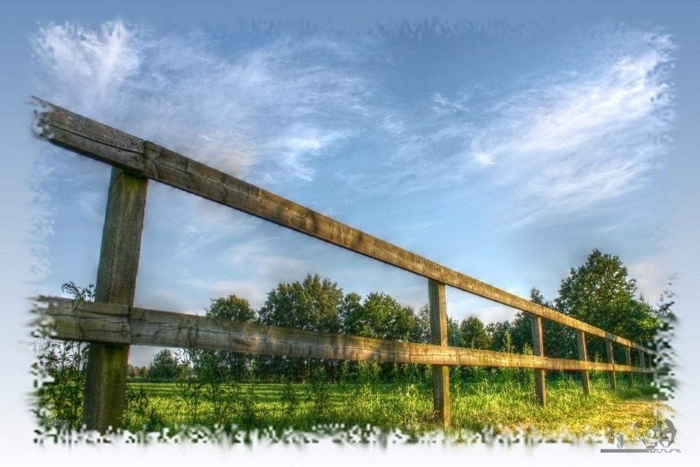 Der Zaun Foto & Bild | hdr-fotografie, digiart Bilder auf fotocommunity