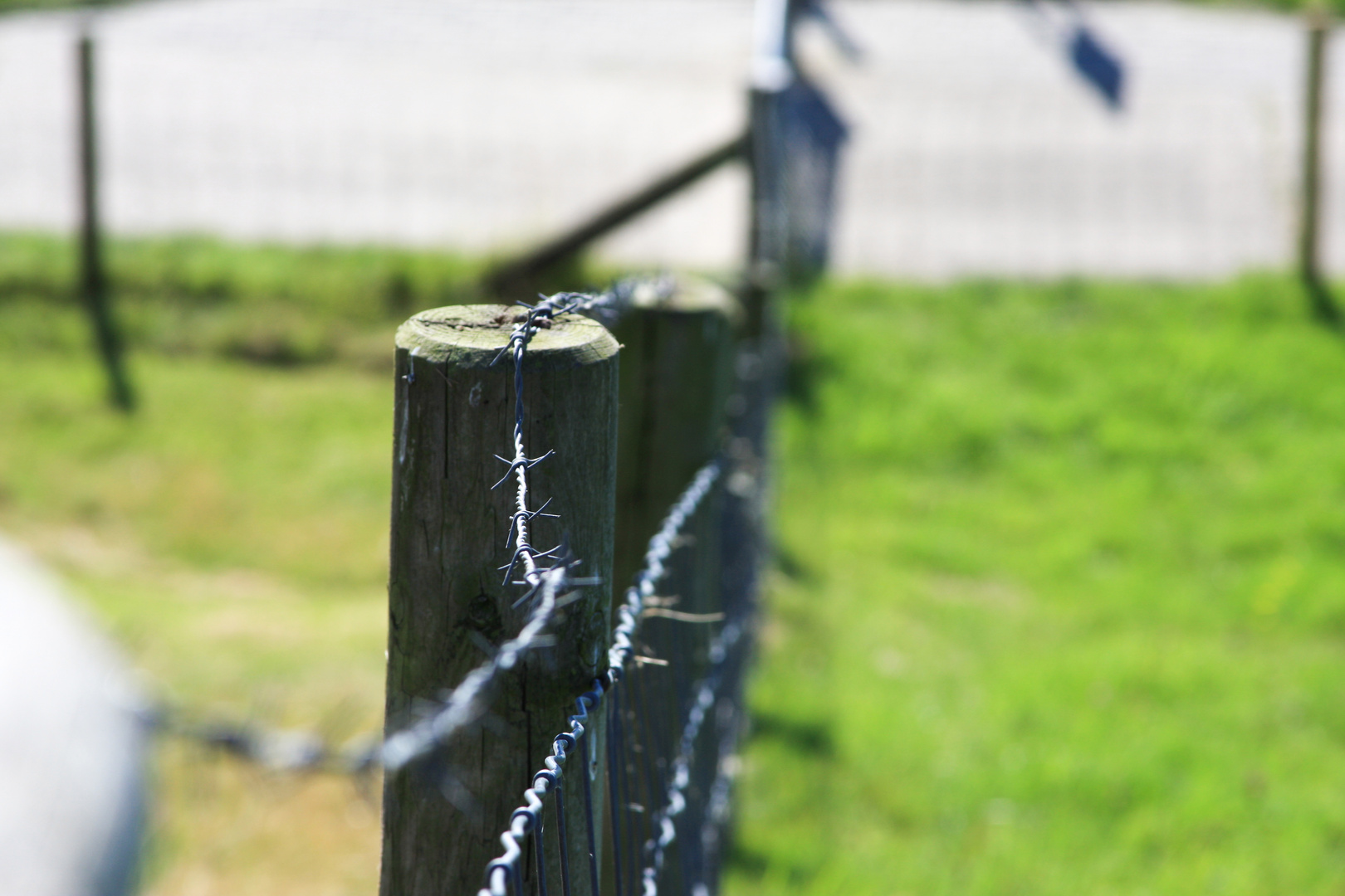Der Zaun Foto & Bild | landschaft, natur Bilder auf fotocommunity