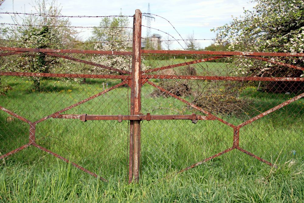 Der Zaun ist auch schon in die Jahre gekommen Foto & Bild | deutschland, europe, fotos Bilder ...