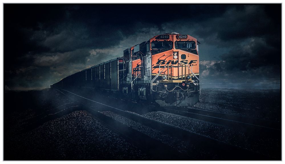 Der Zug Foto & Bild | north america, landschaft, great plains Bilder ...