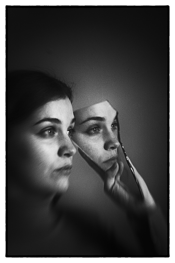 Der Zwilling Foto & Bild | spezial, monochrome, portrait Bilder auf ...