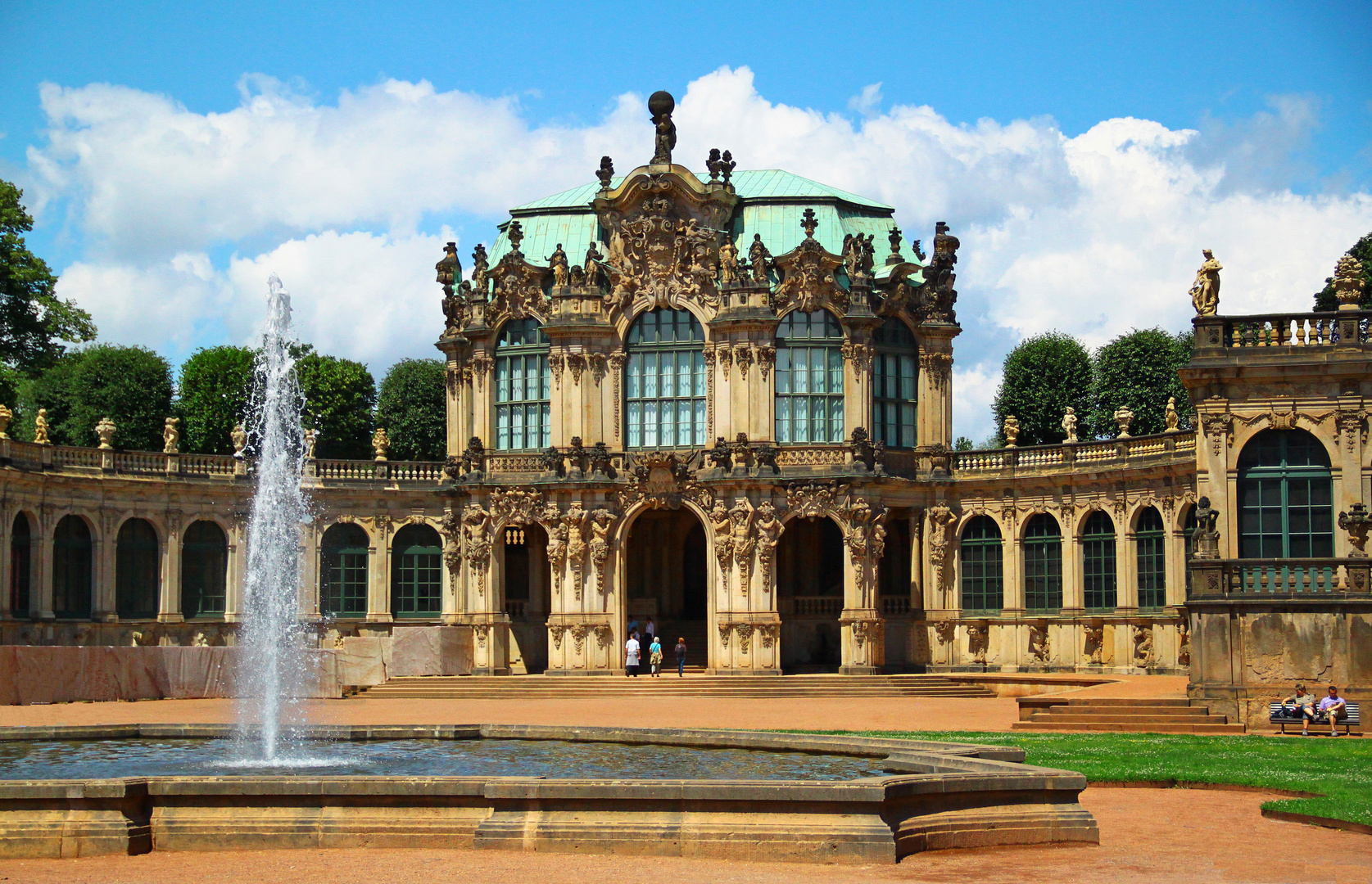 Der Zwinger... Foto & Bild | architektur, stadtlandschaft, historisches ...