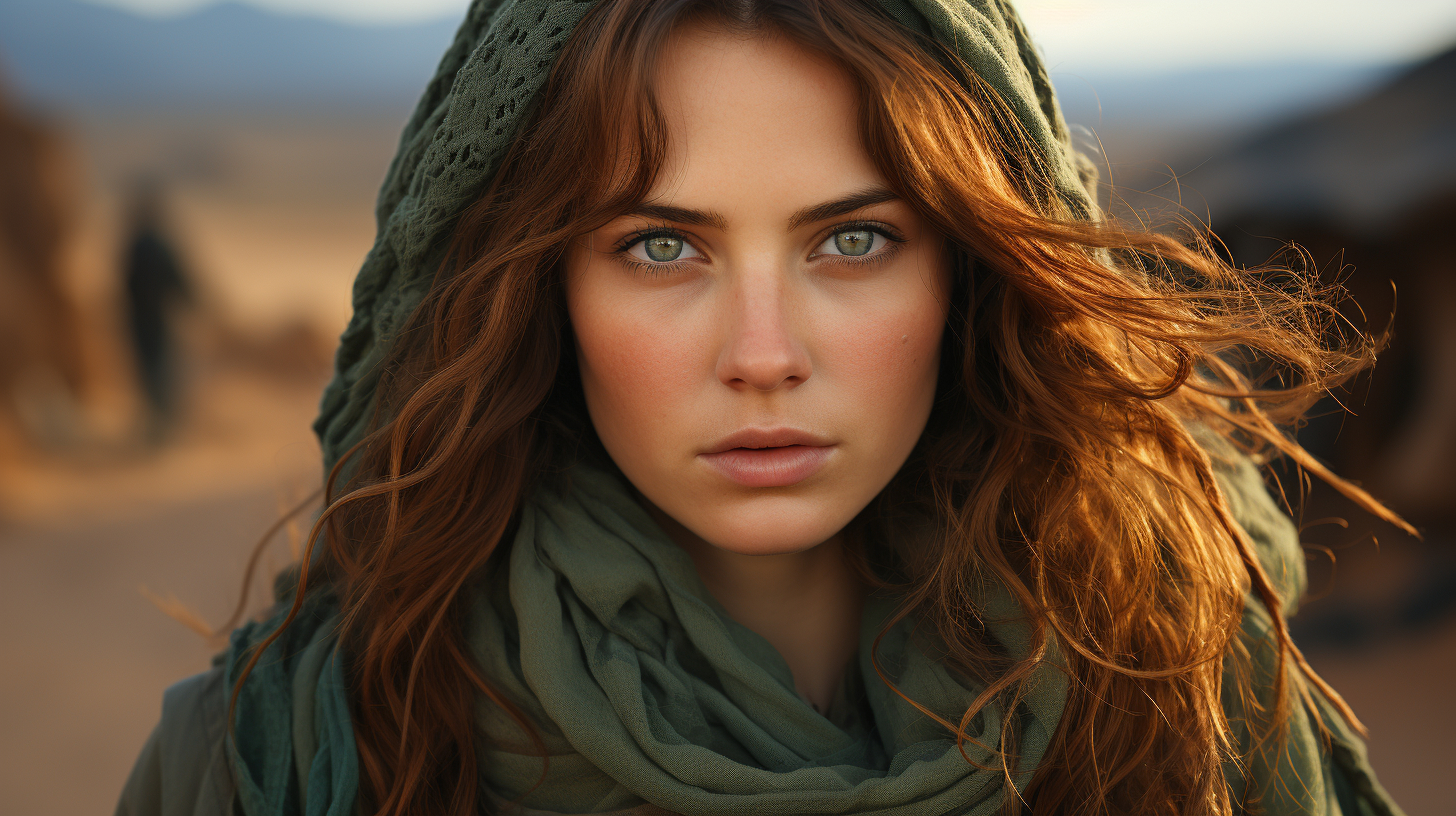 Desert Beauty (Grüner Schal) Foto & Bild | surreal, outdoor, natur ...