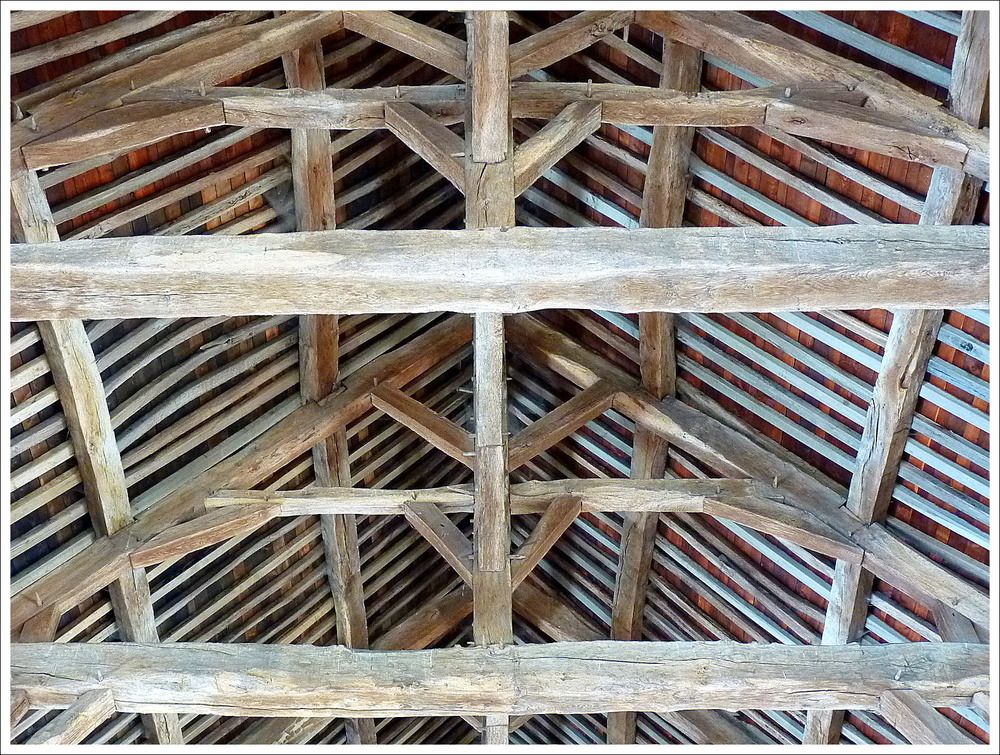 DETAIL de la Charpente . photo et image | visions artistiques, bretagne ...