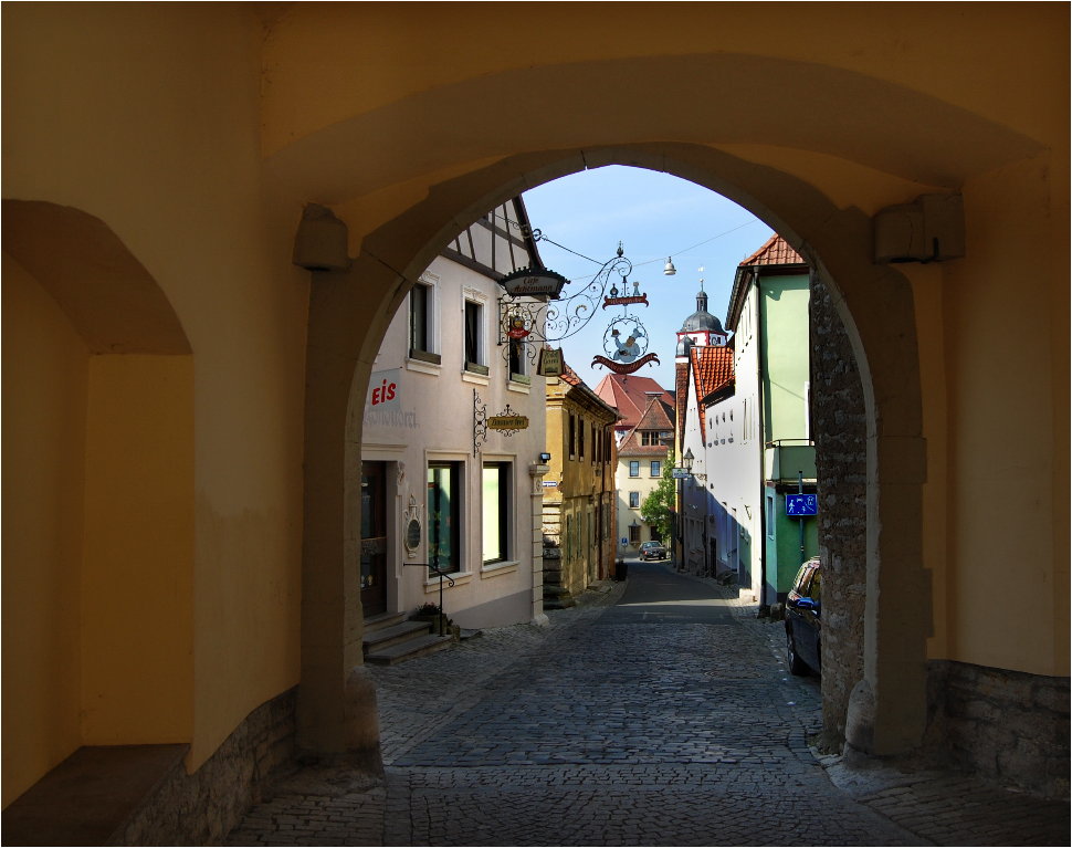 Dettelbach 3 Foto & Bild | architektur, straßen & brücken, städte ...