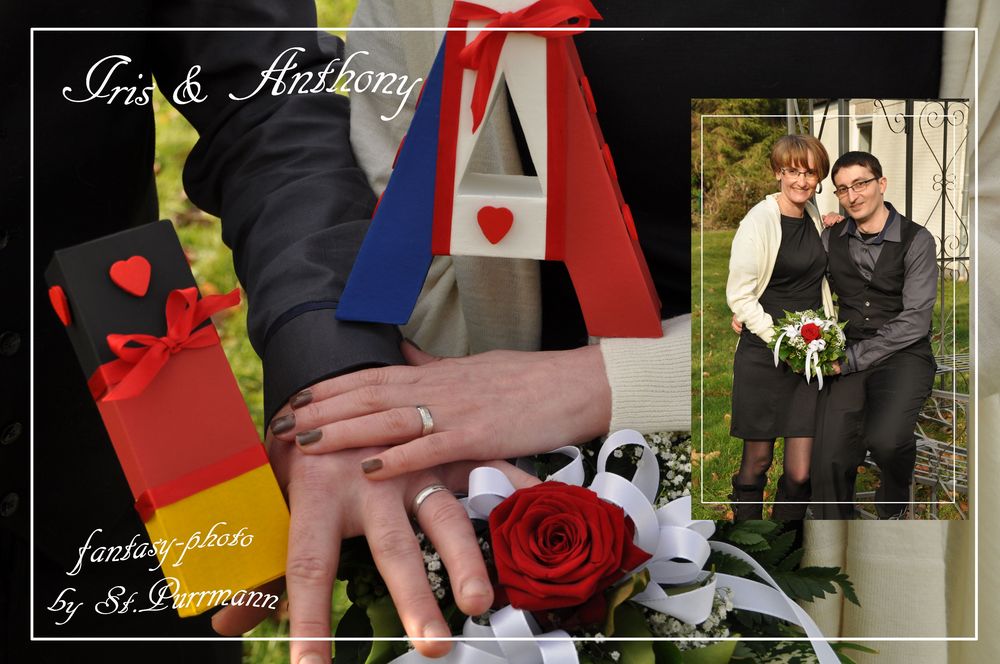 Deutsch & Französische Hochzeit ! Foto & Bild | hochzeit, collagen, menschen Bilder auf ...