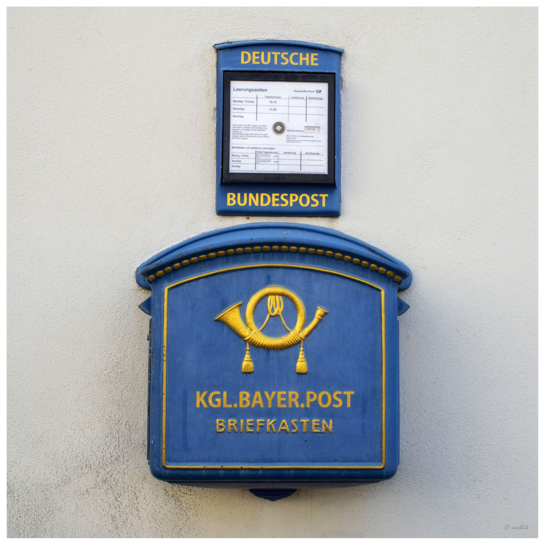 Deutsche Bundespost Foto & Bild | deutschland, briefkasten, motive ...