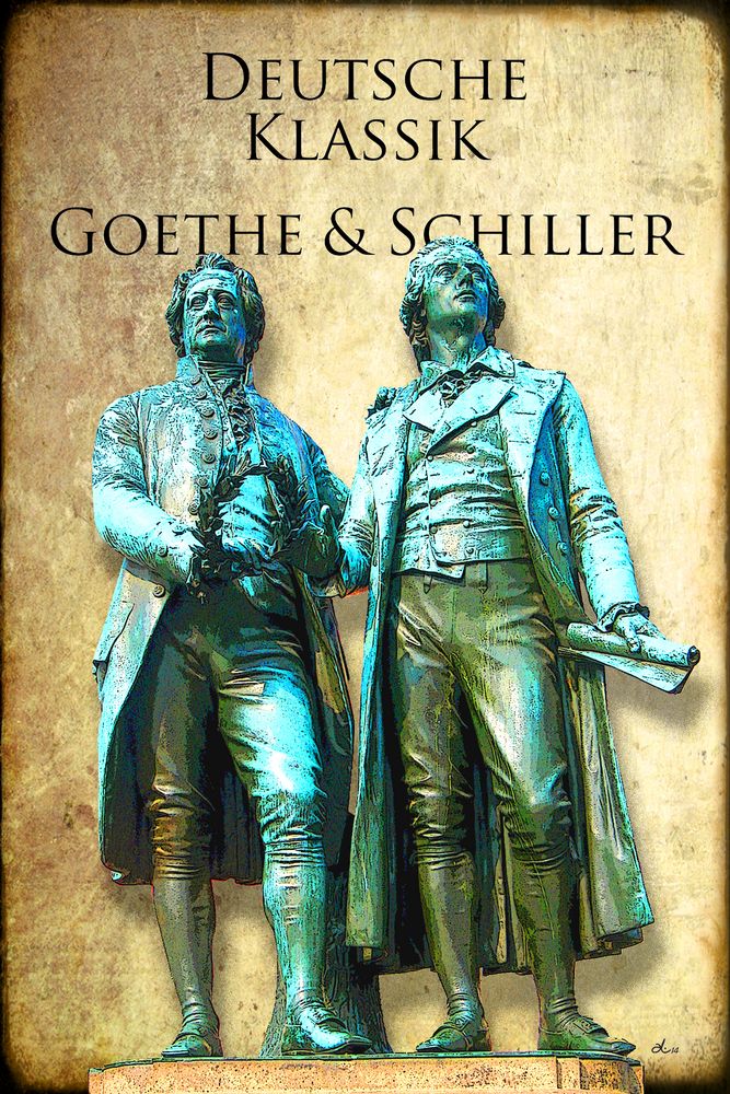 Deutsche Klassiker: Goethe & Schiller Foto & Bild | youth ...