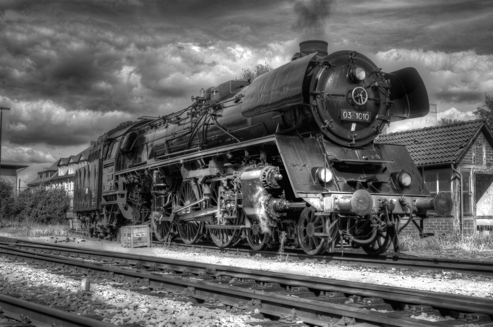 Deutsche reichsbahn 03 1010 beim Stop in Celle Foto & Bild ...