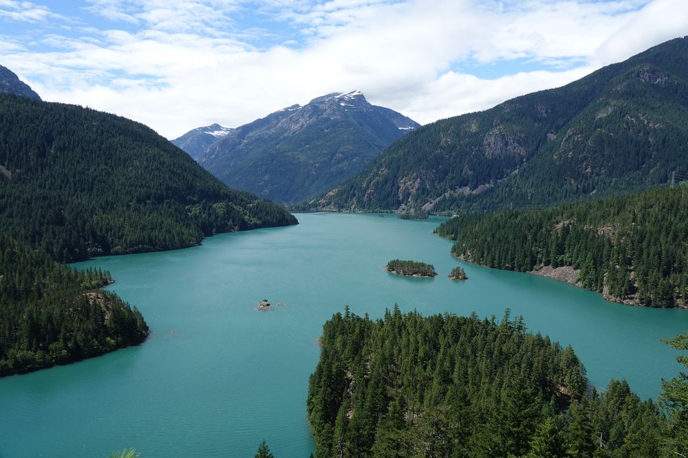Diablo Lake - North Cascades photo et image | north america, united ...